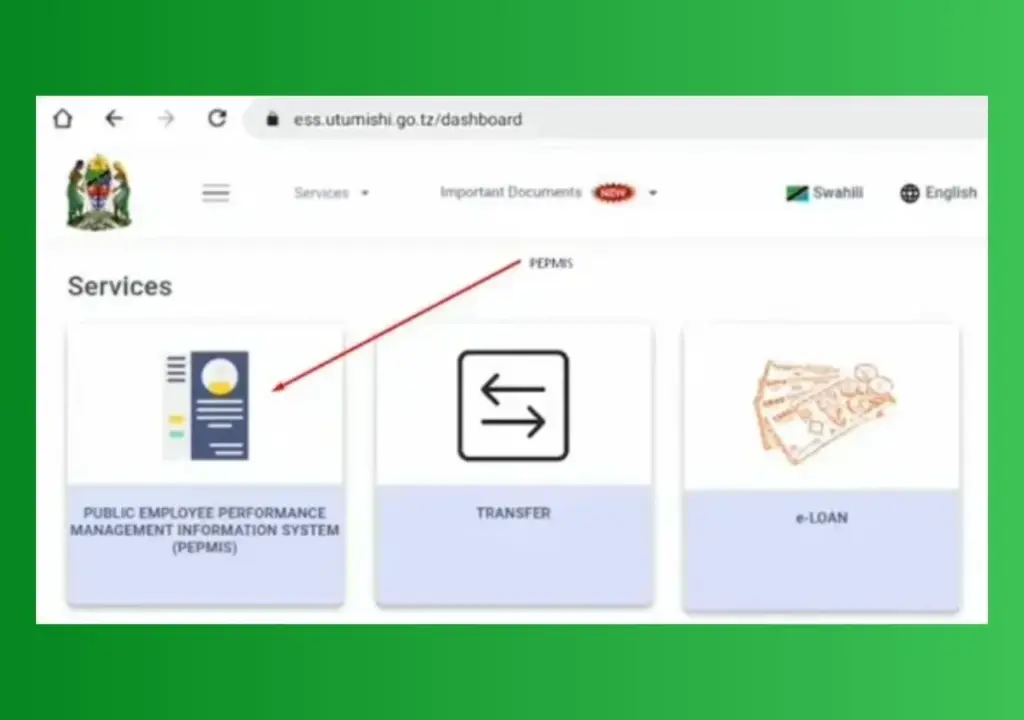 ESS Utumishi go tz (login & sign up) Watumishi Portal 2025